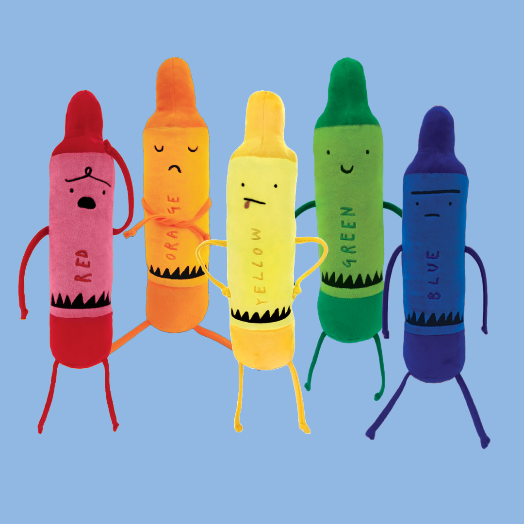 The Day the Crayons Quit Plush Pack – MerryMakers, Inc.
