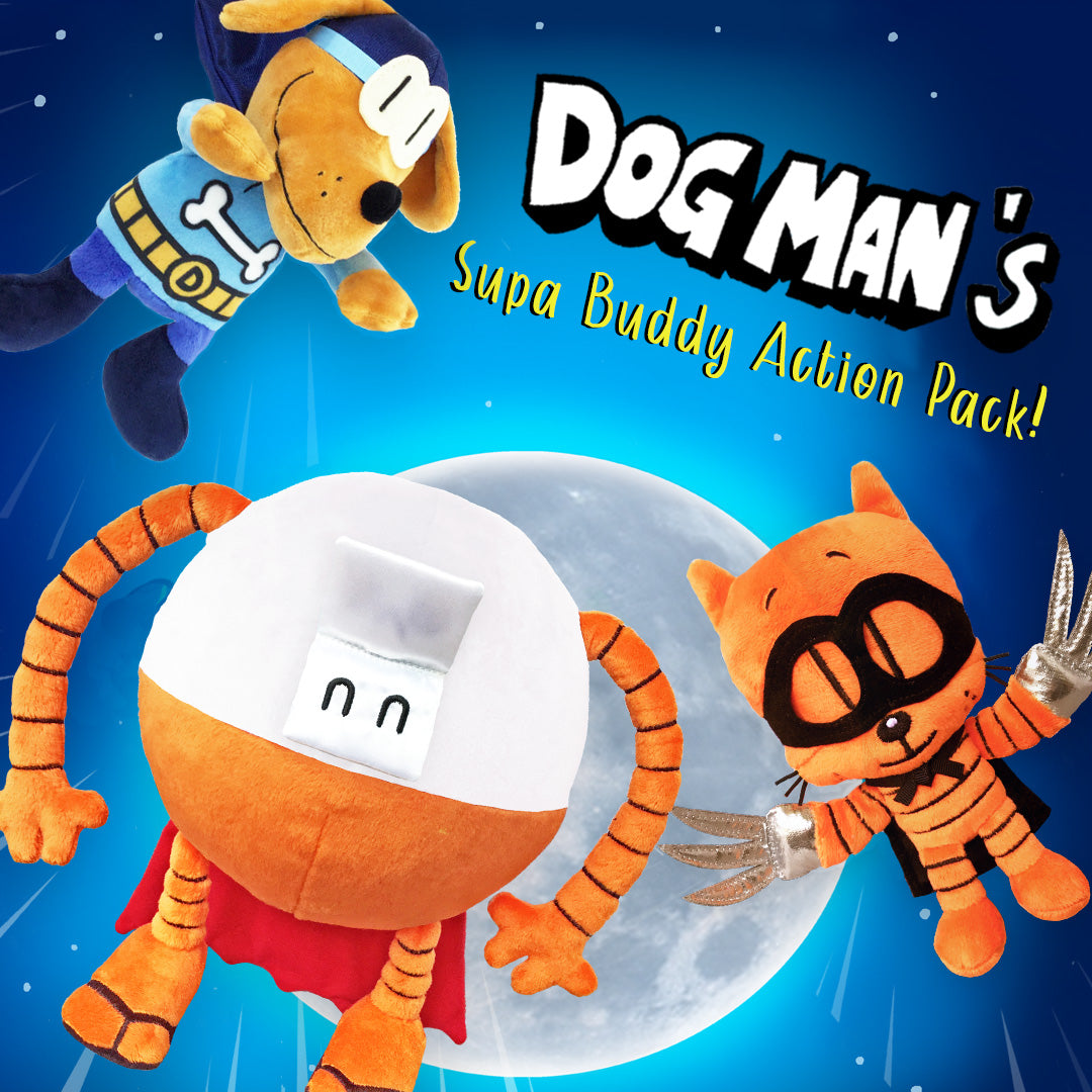 Dog Man Supa Buddy Action Pack Collection – MerryMakers, Inc.